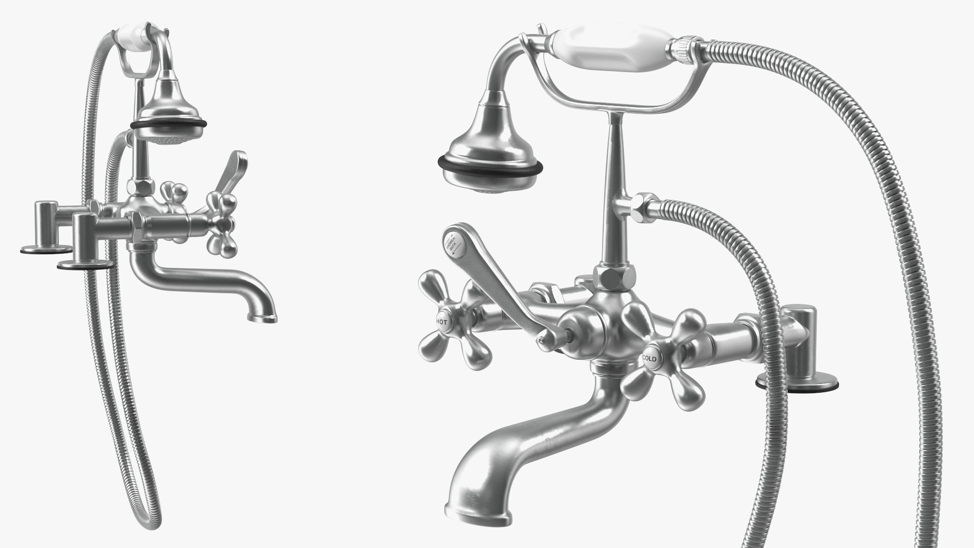 Classic Bath Shower Mixer 3D Model - TurboSquid 2089558