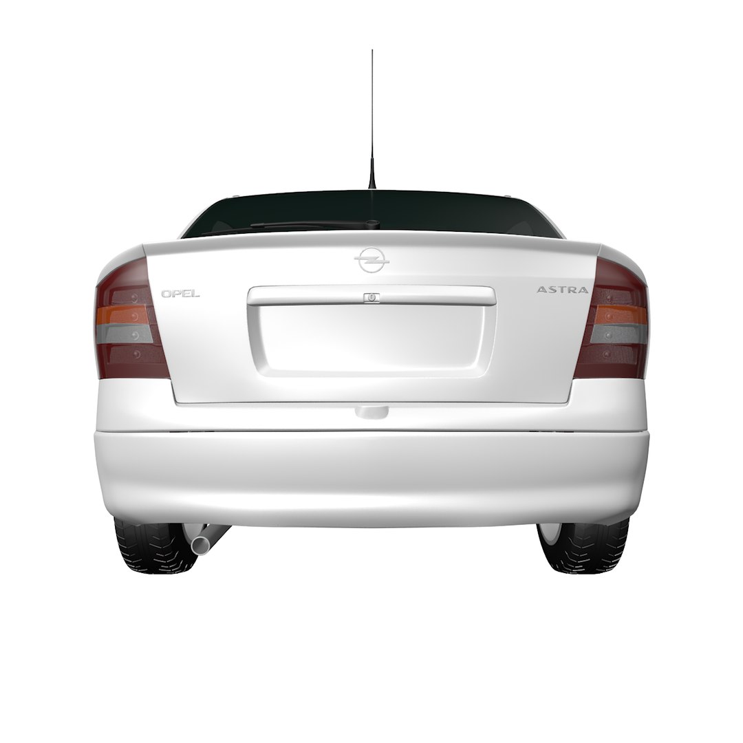 Opel Astra G - 5-Door - 1998 3D model - TurboSquid 2138644