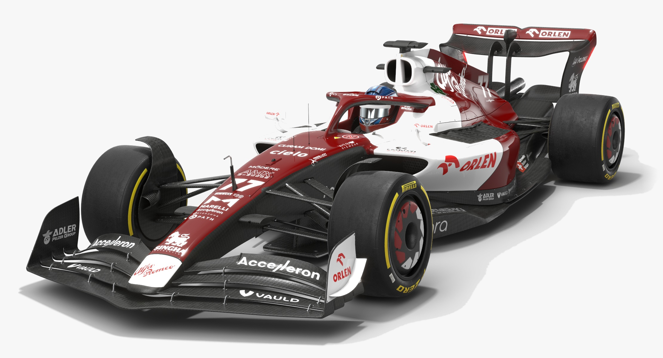 Alfa Romeo C42 F1 Team Season 2022 Race Car 3D model - TurboSquid 1892741