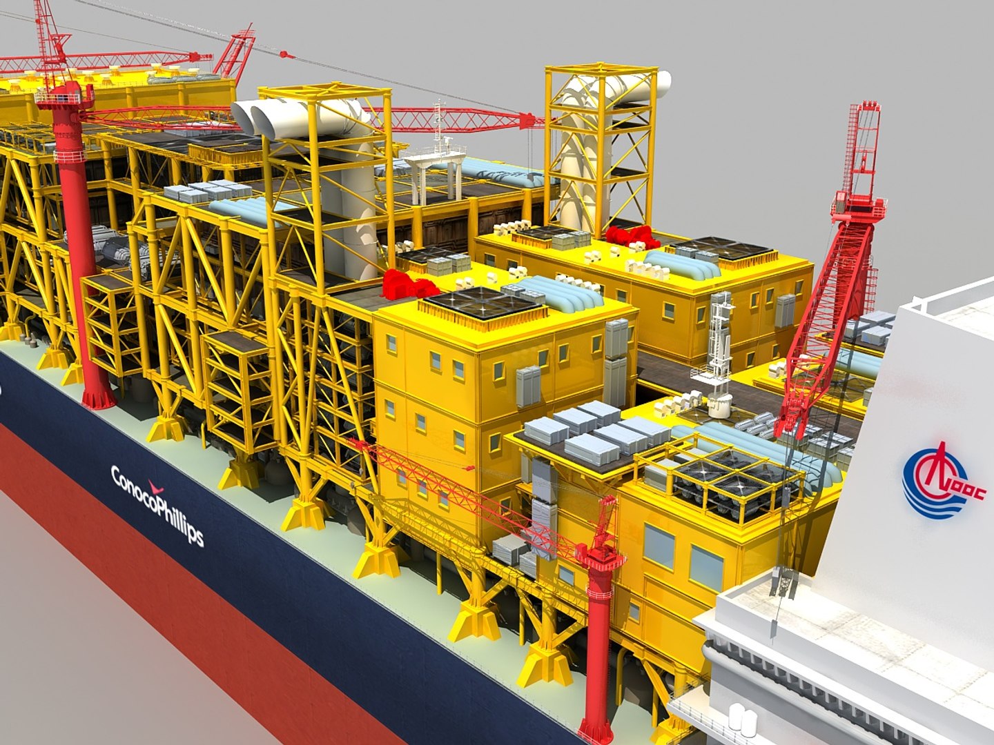 Fpso Factory Oil Ship 3D Model - TurboSquid 1343783