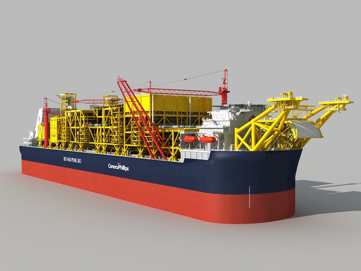 Fpso Factory Oil Ship 3D Model - TurboSquid 1343783