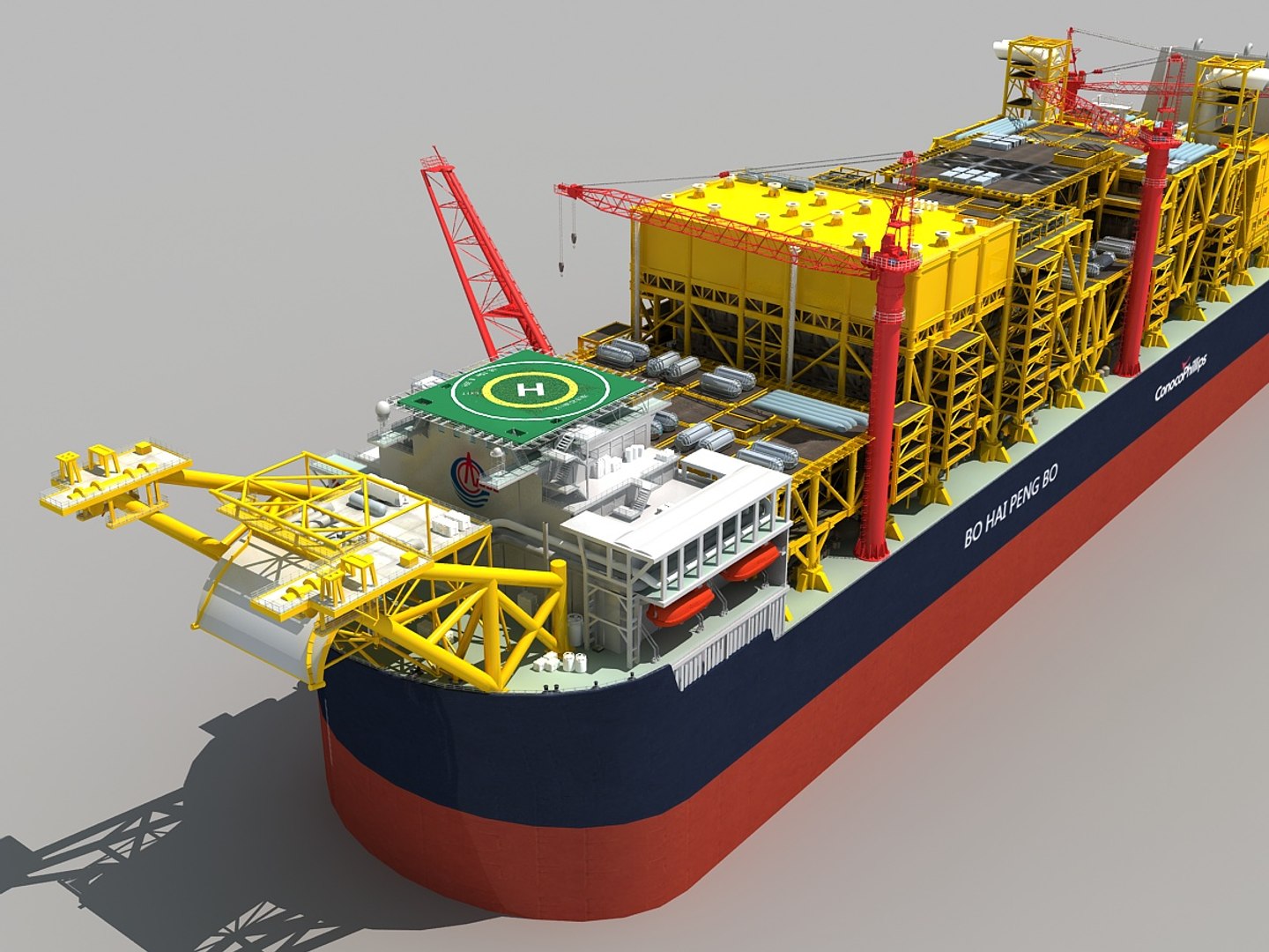 Fpso Factory Oil Ship 3D Model - TurboSquid 1343783