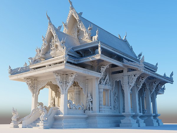 Pagoda 3D Models for Download | TurboSquid
