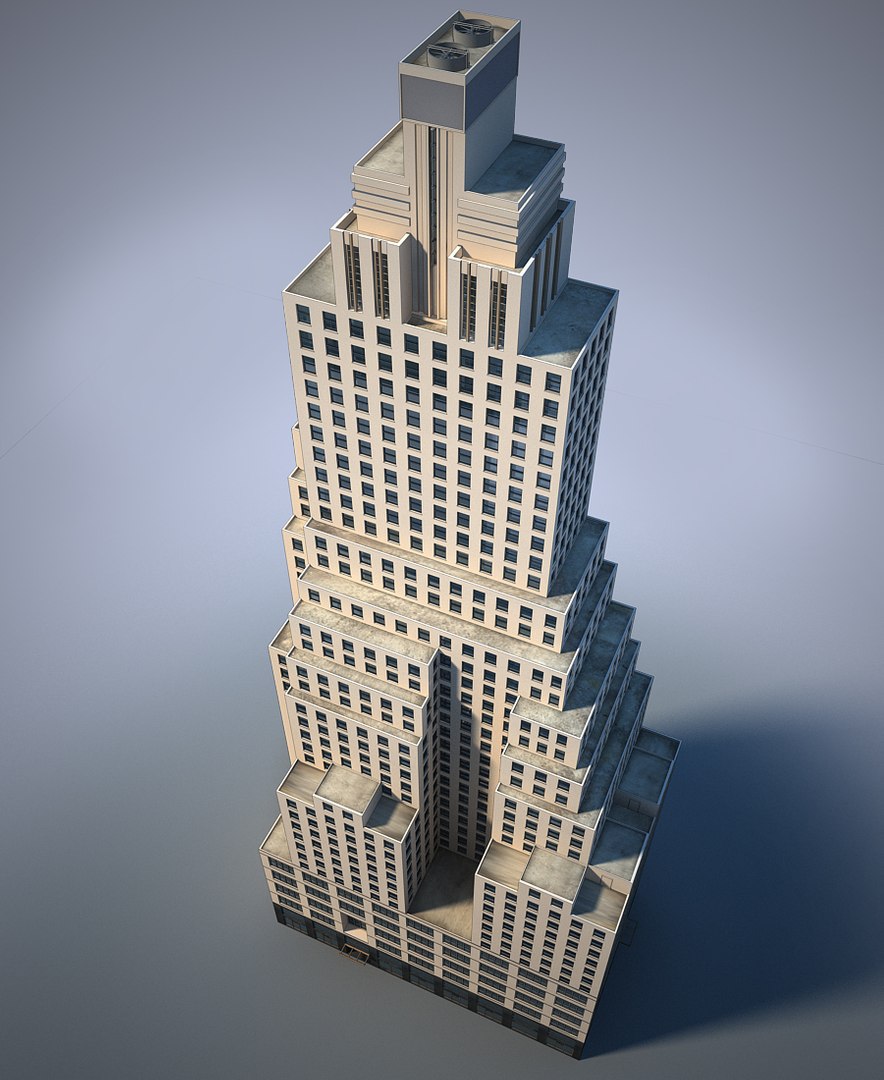 New York Building 708 Model - TurboSquid 1424577