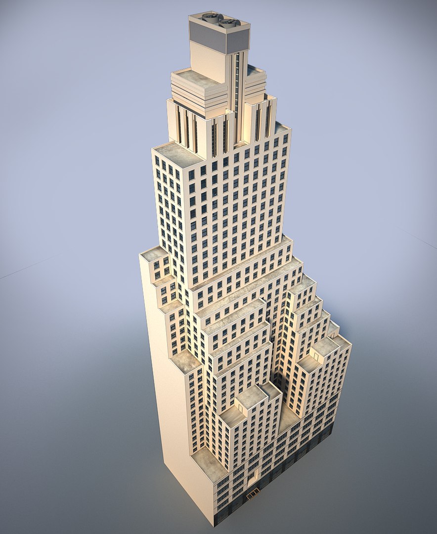New York Building 708 Model - TurboSquid 1424577