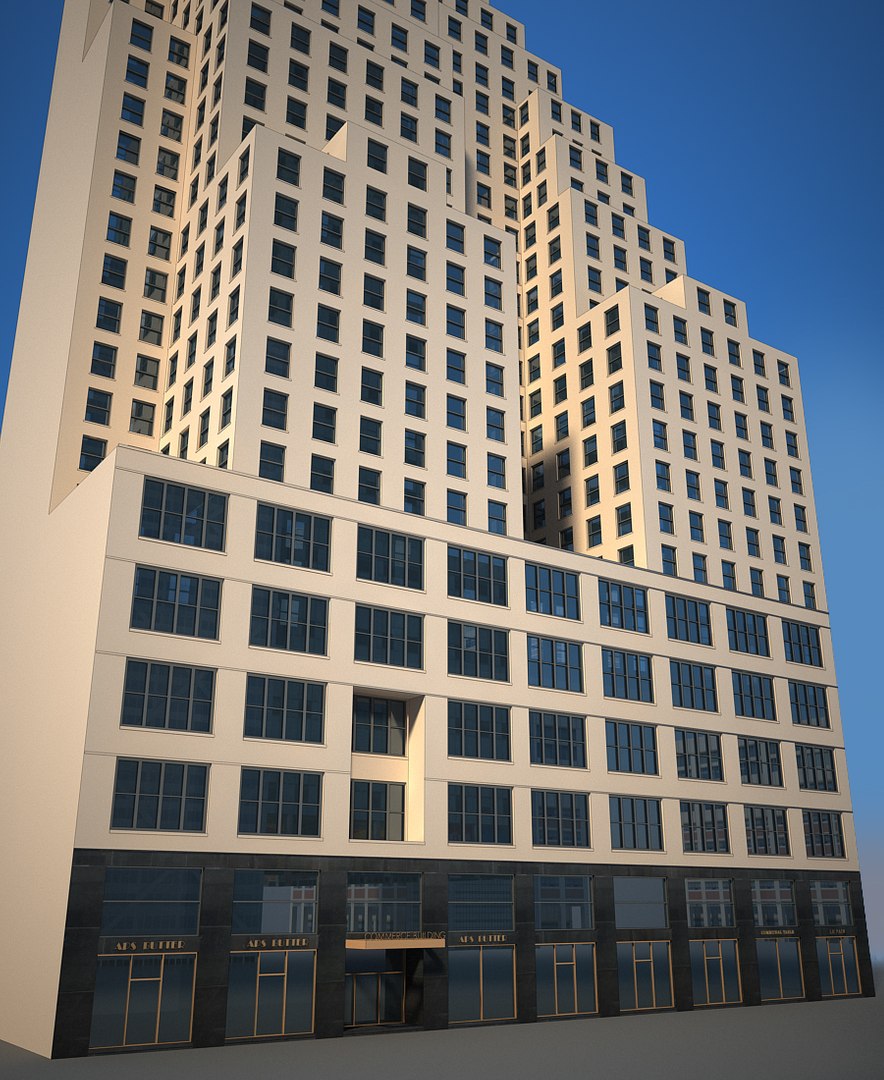 New York Building 708 Model - TurboSquid 1424577