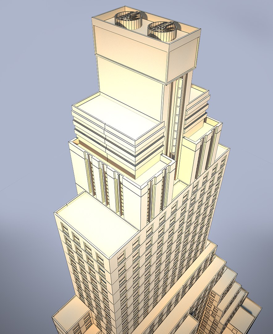 New York Building 708 Model - TurboSquid 1424577