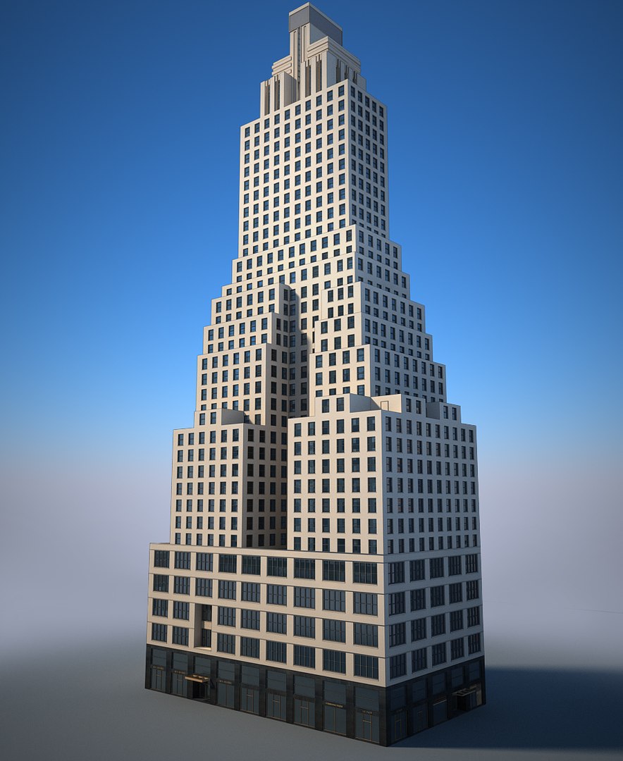 New York Building 708 Model - TurboSquid 1424577