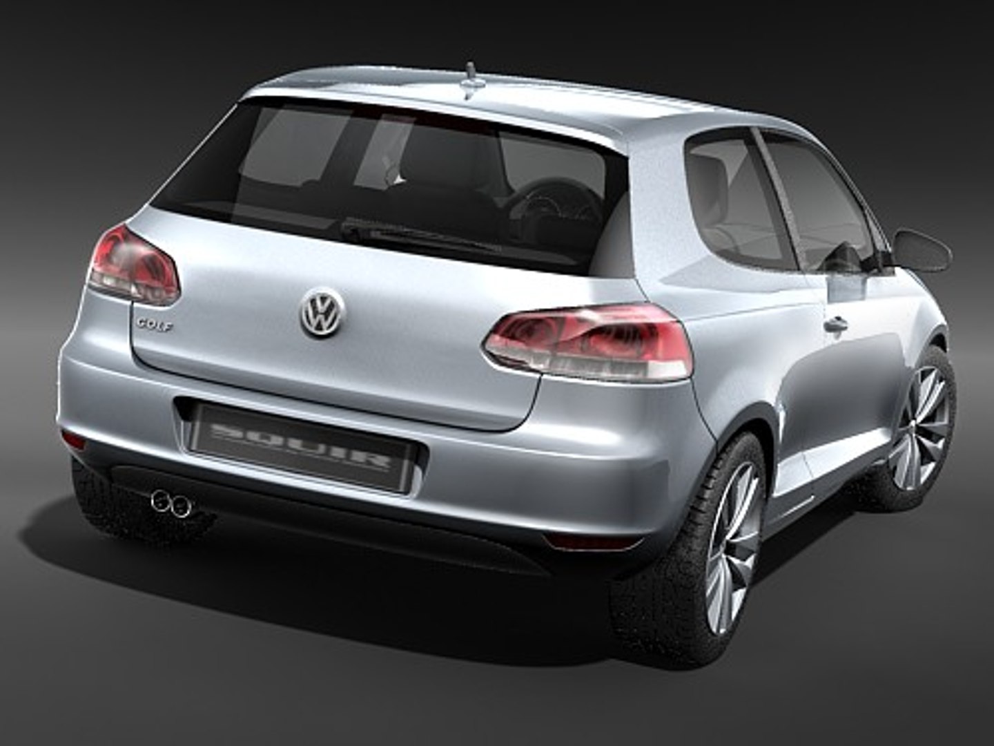 Golf Volkswagen Vi 3d Model