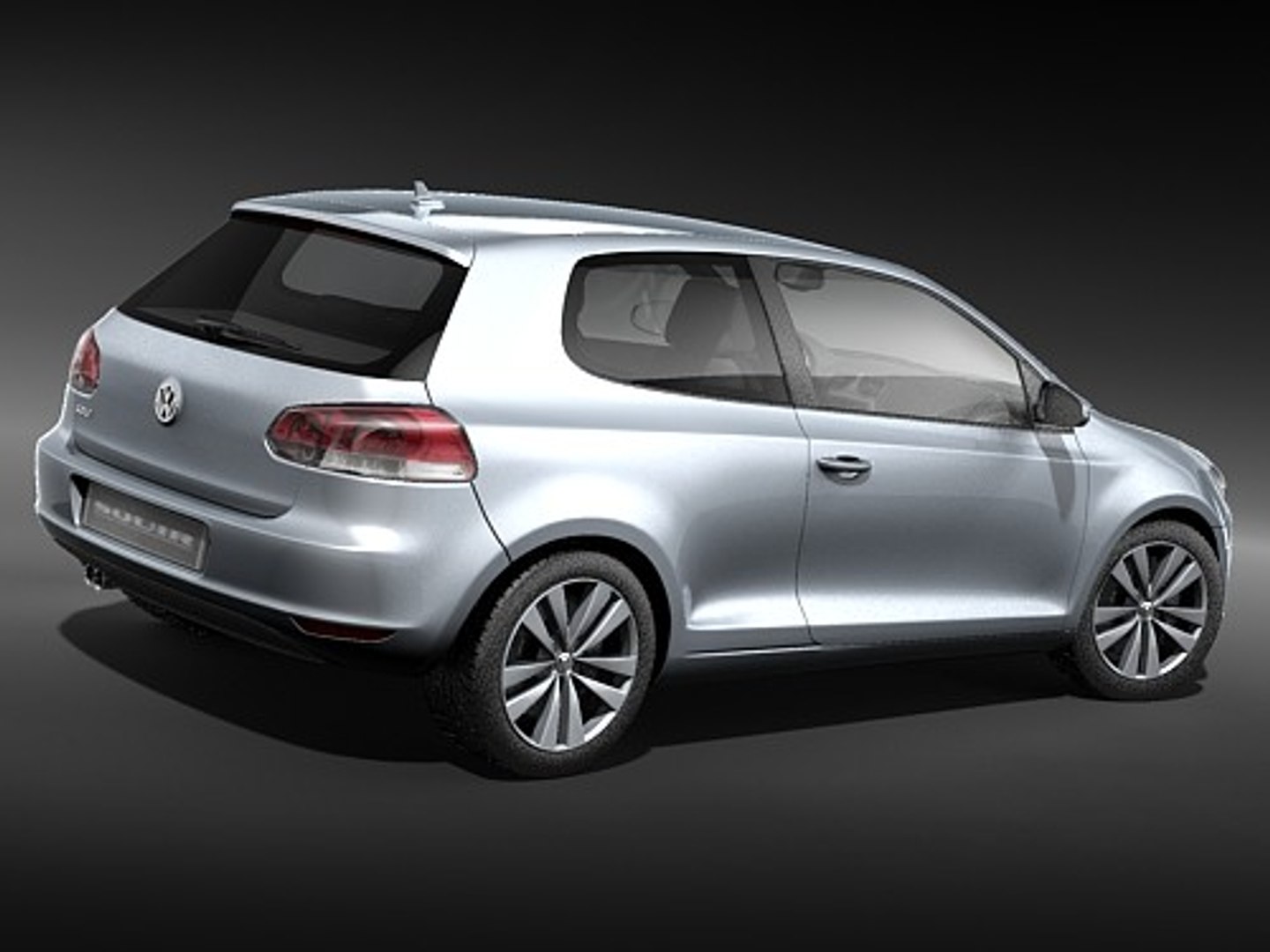 Golf Volkswagen Vi 3d Model