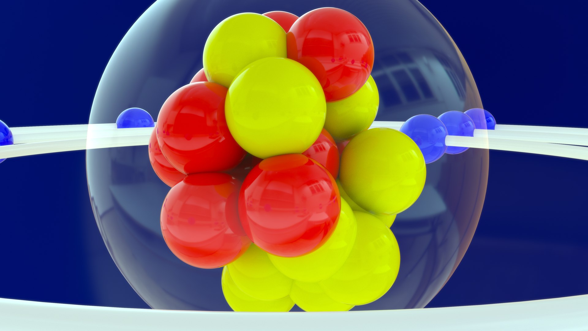 3D Sulfur Atom Model - TurboSquid 2132385