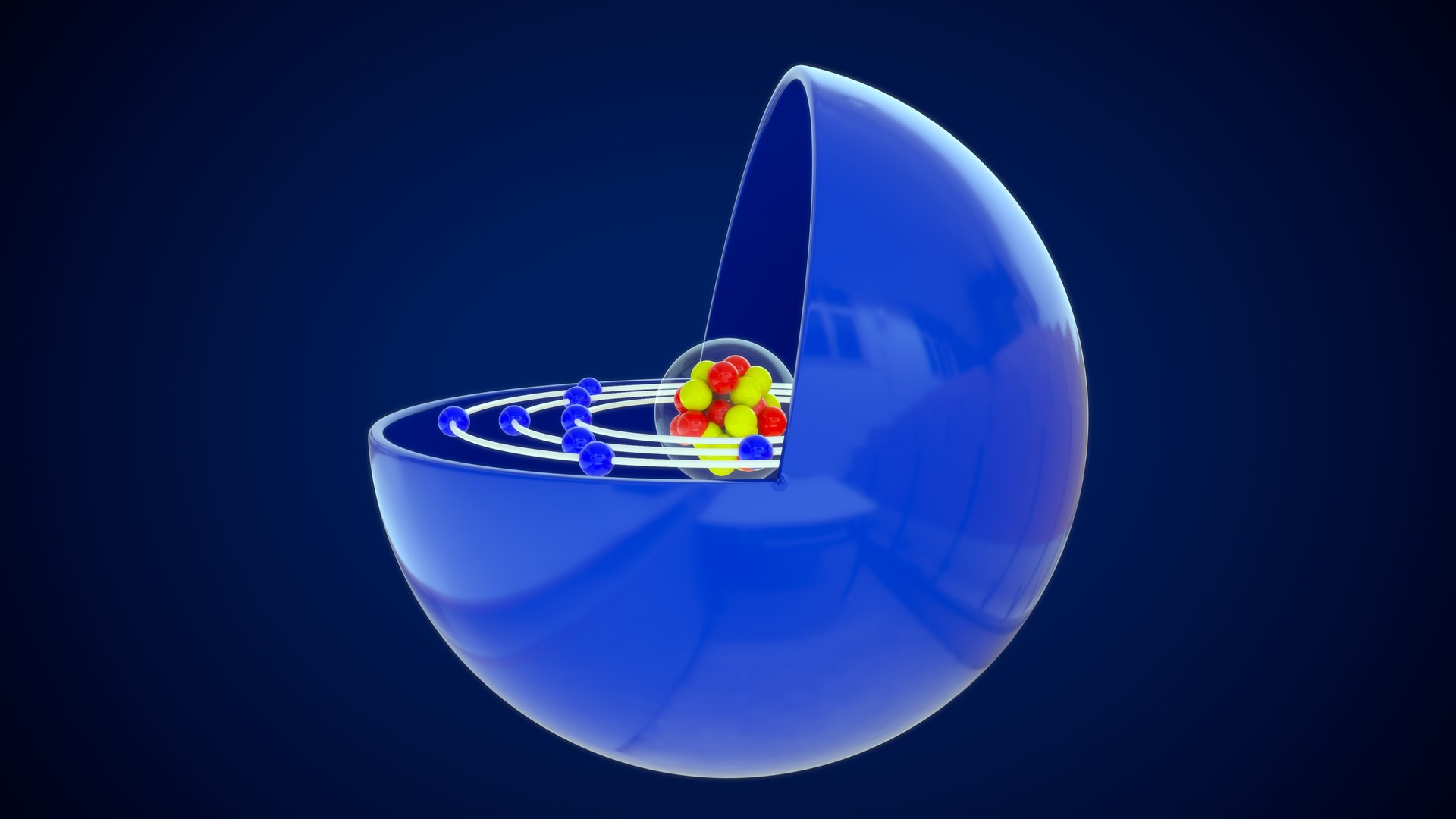 sulfur atom 3d