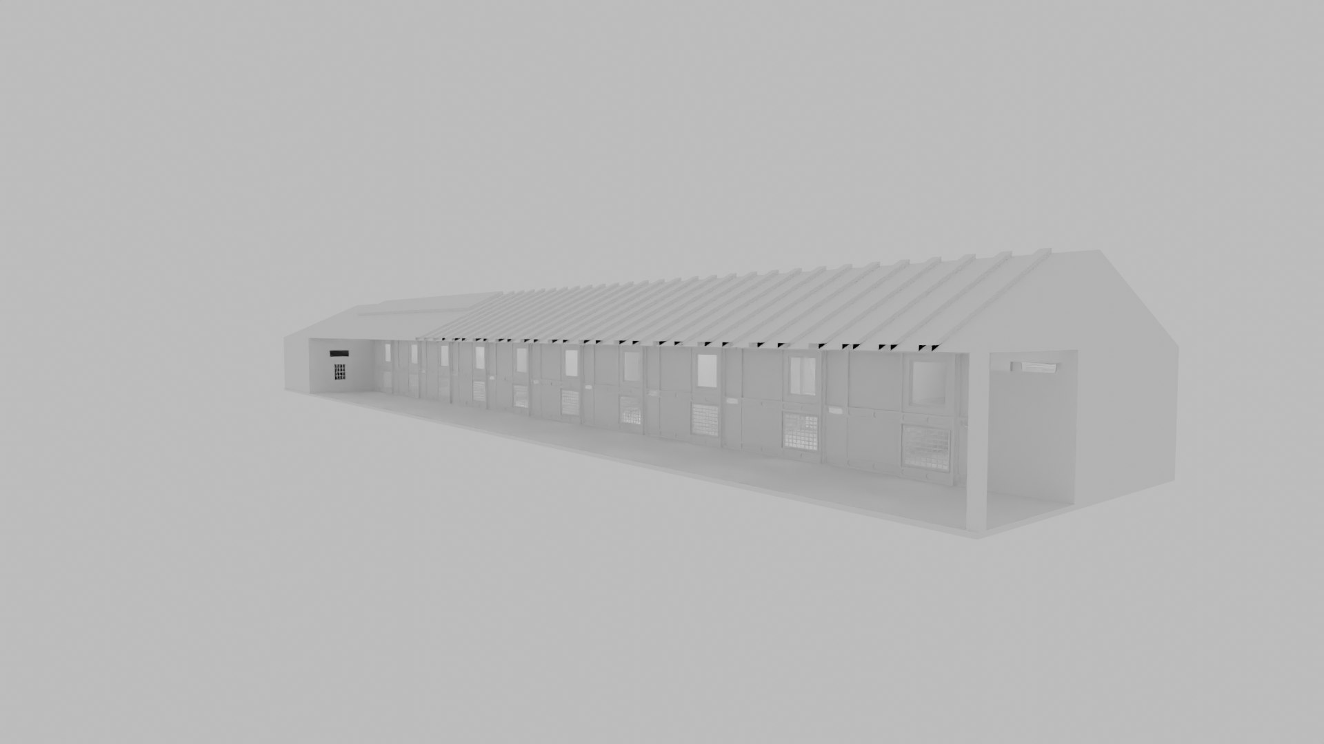 3D Horse Stable Model - TurboSquid 2159069