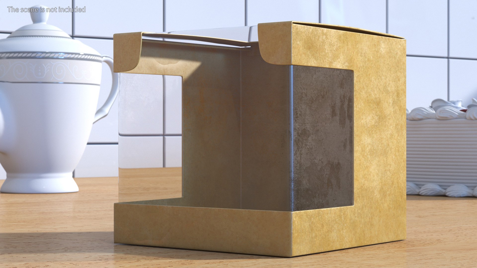 3D Carton Packages For Cupcake Collection - TurboSquid 2005655