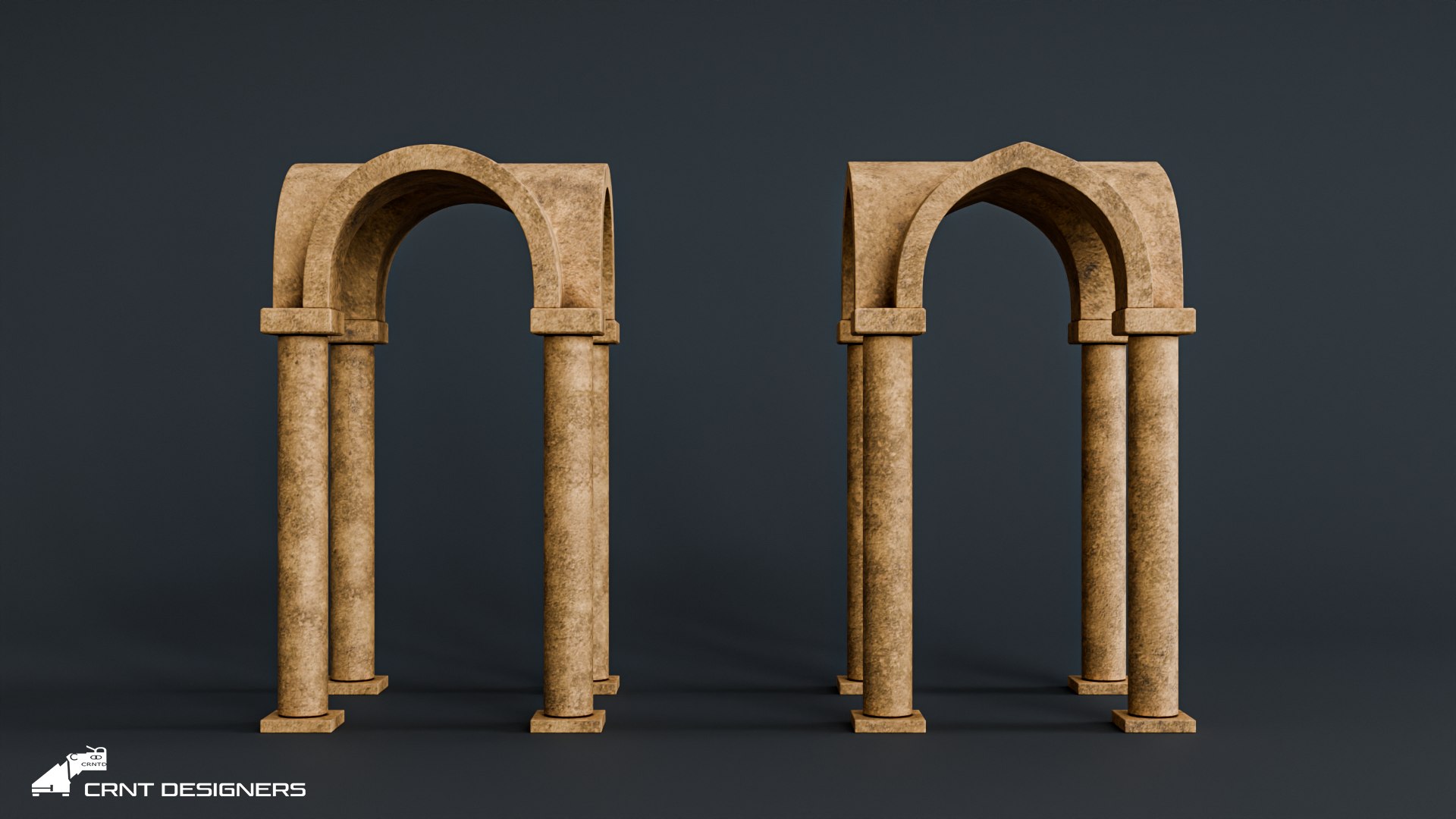 Gothic Groin Vault And Rib Vault 3D Model 3D Model - TurboSquid 2407071