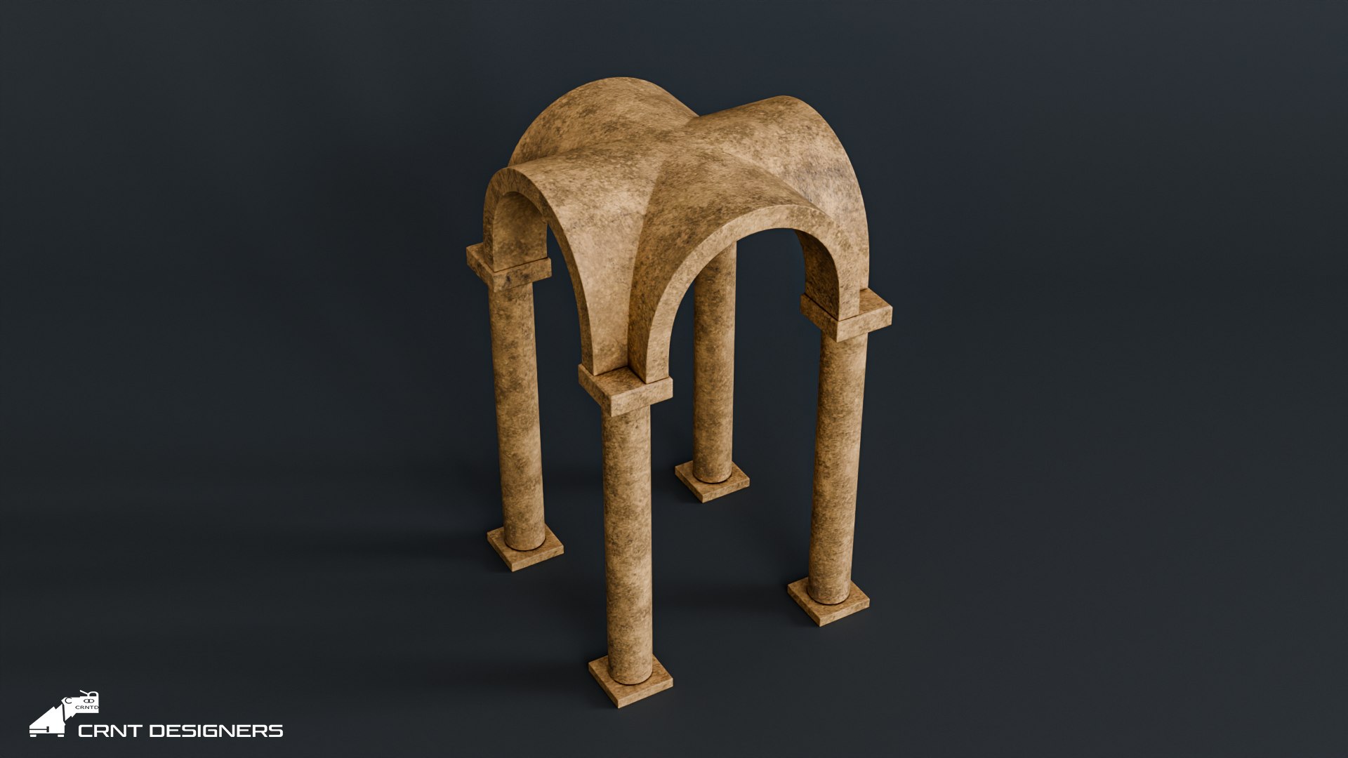 Gothic Groin Vault And Rib Vault 3D Model 3D Model - TurboSquid 2407071
