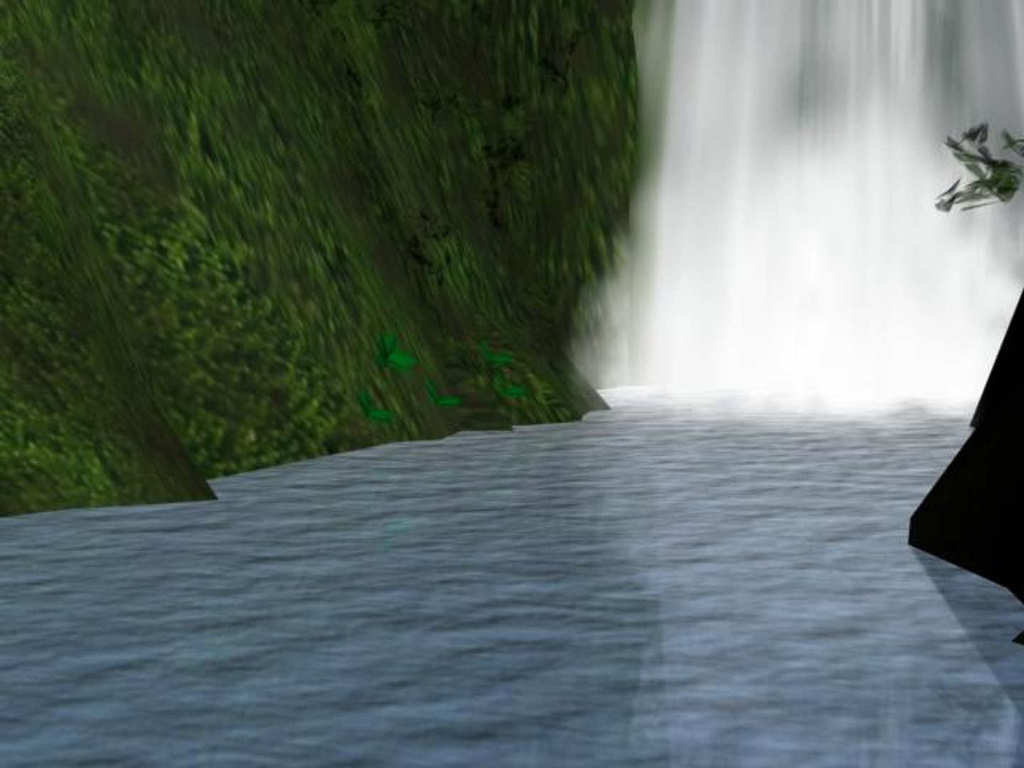 Water Waterfall 3d Model