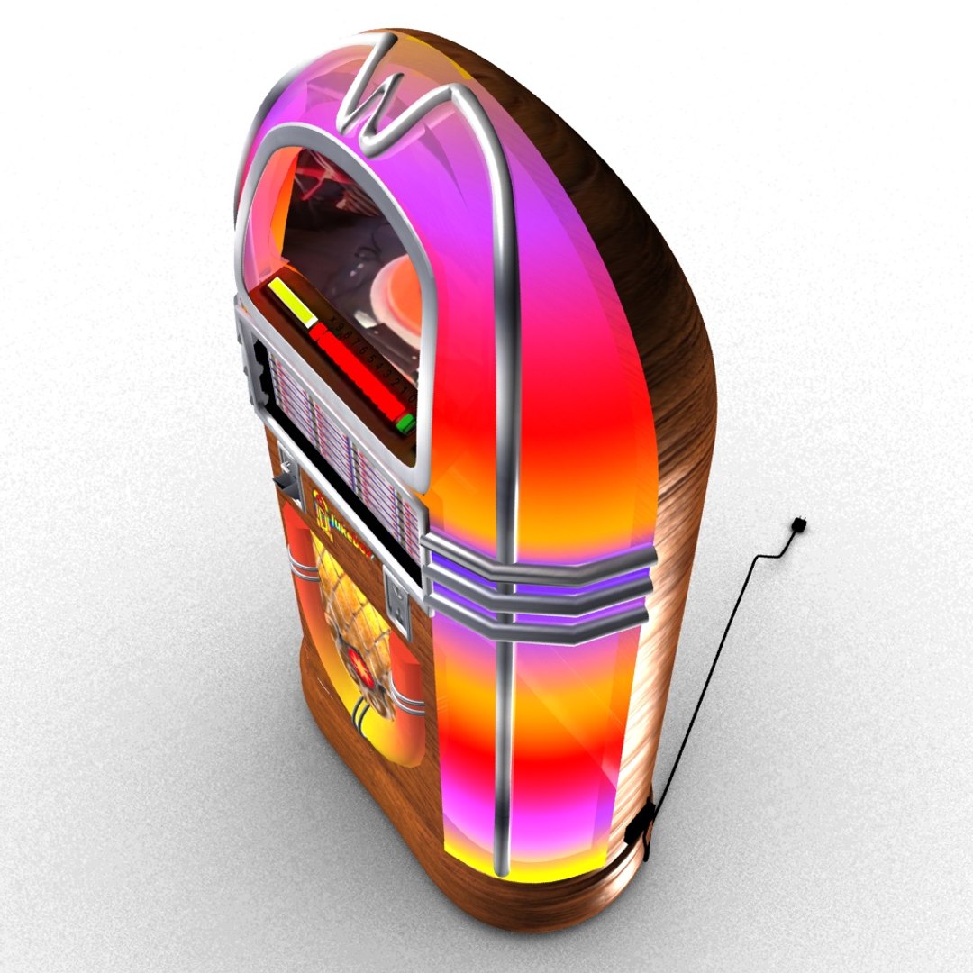 3D Juke Box - TurboSquid 1372053
