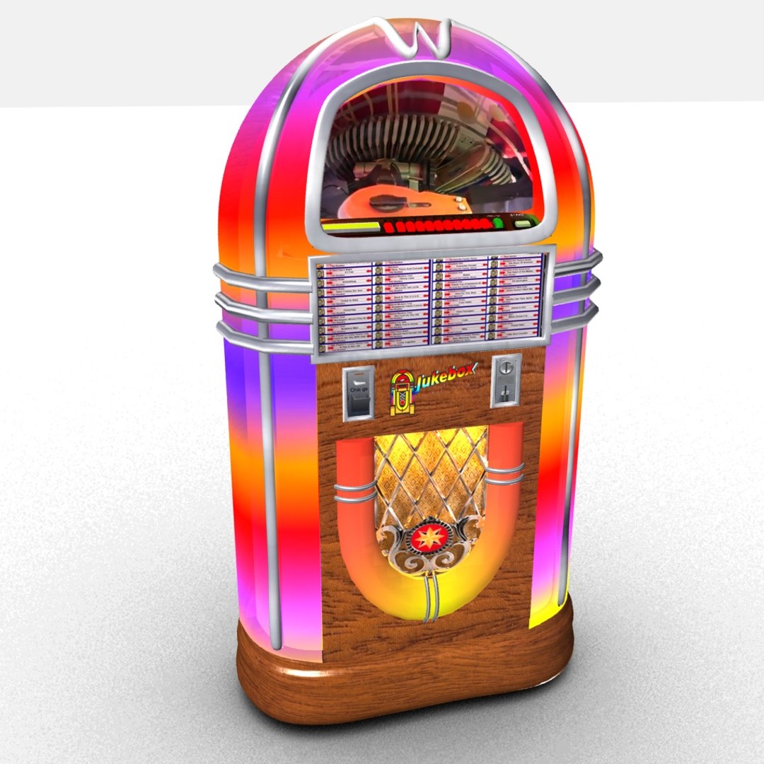 3D Juke Box - TurboSquid 1372053