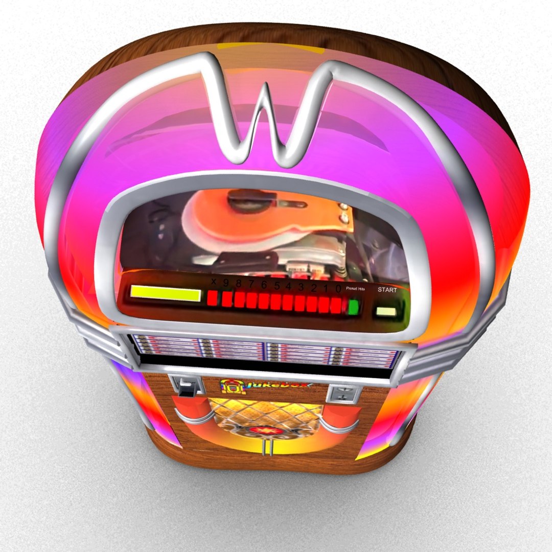 3D Juke Box - TurboSquid 1372053