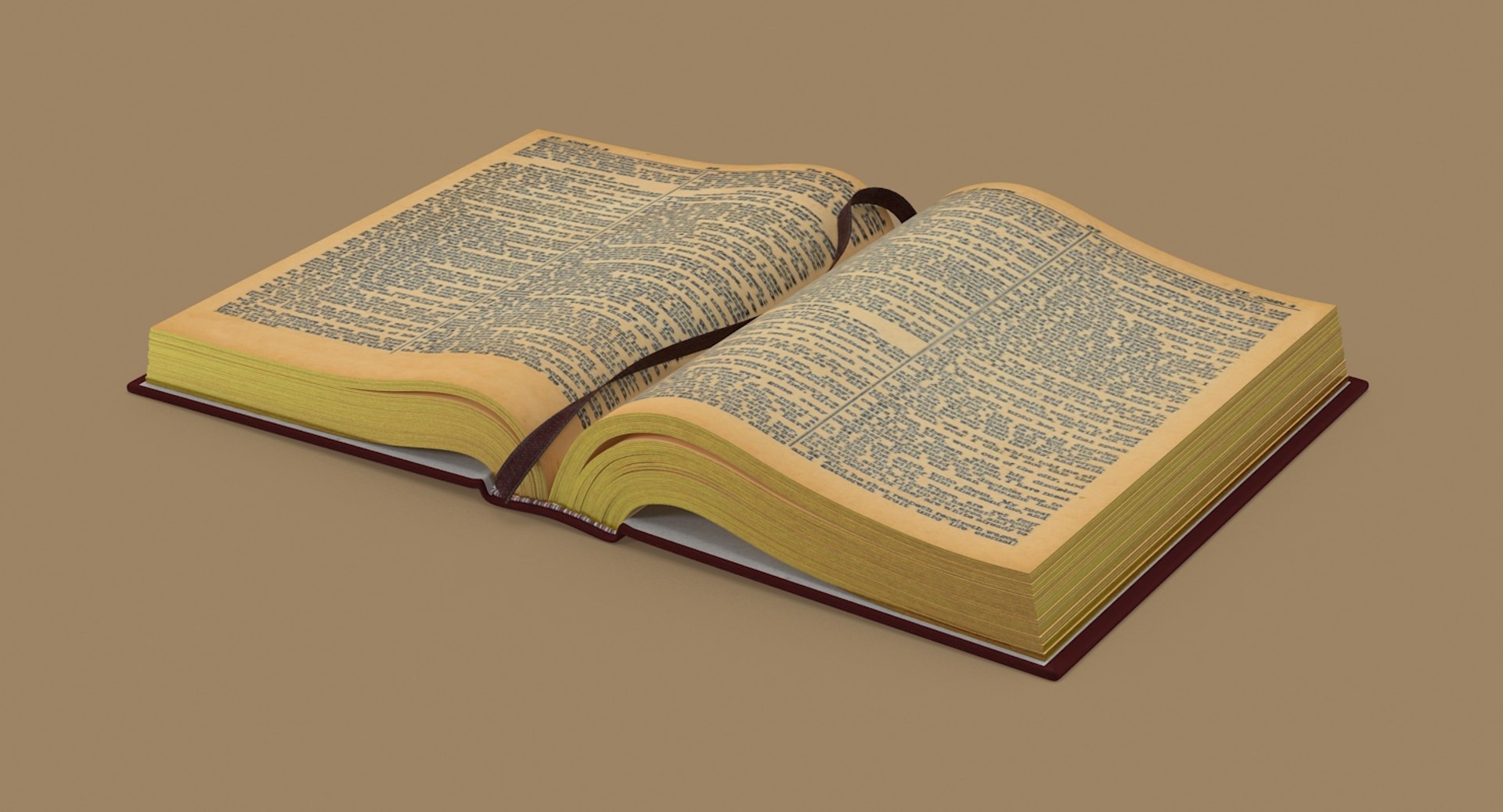 3d open bible