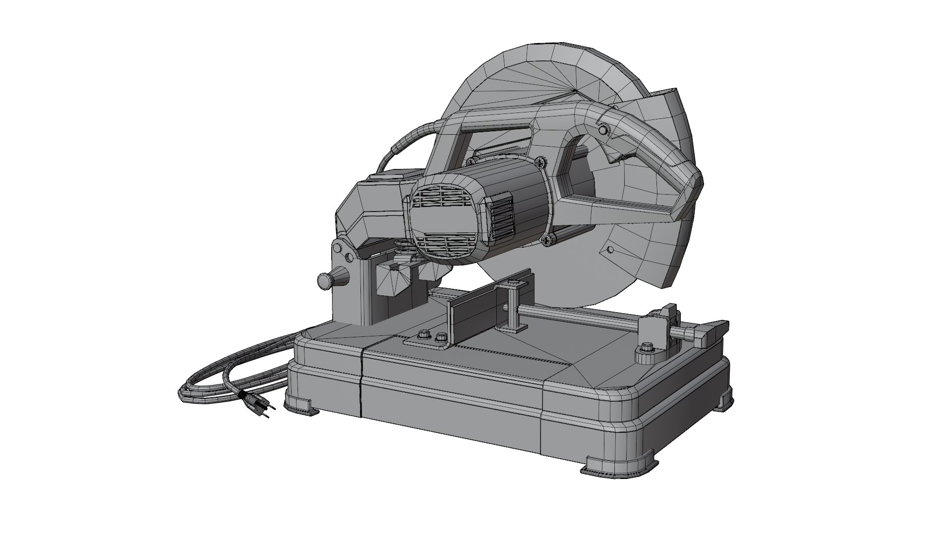 Cut Off Machine Model - TurboSquid 1862514