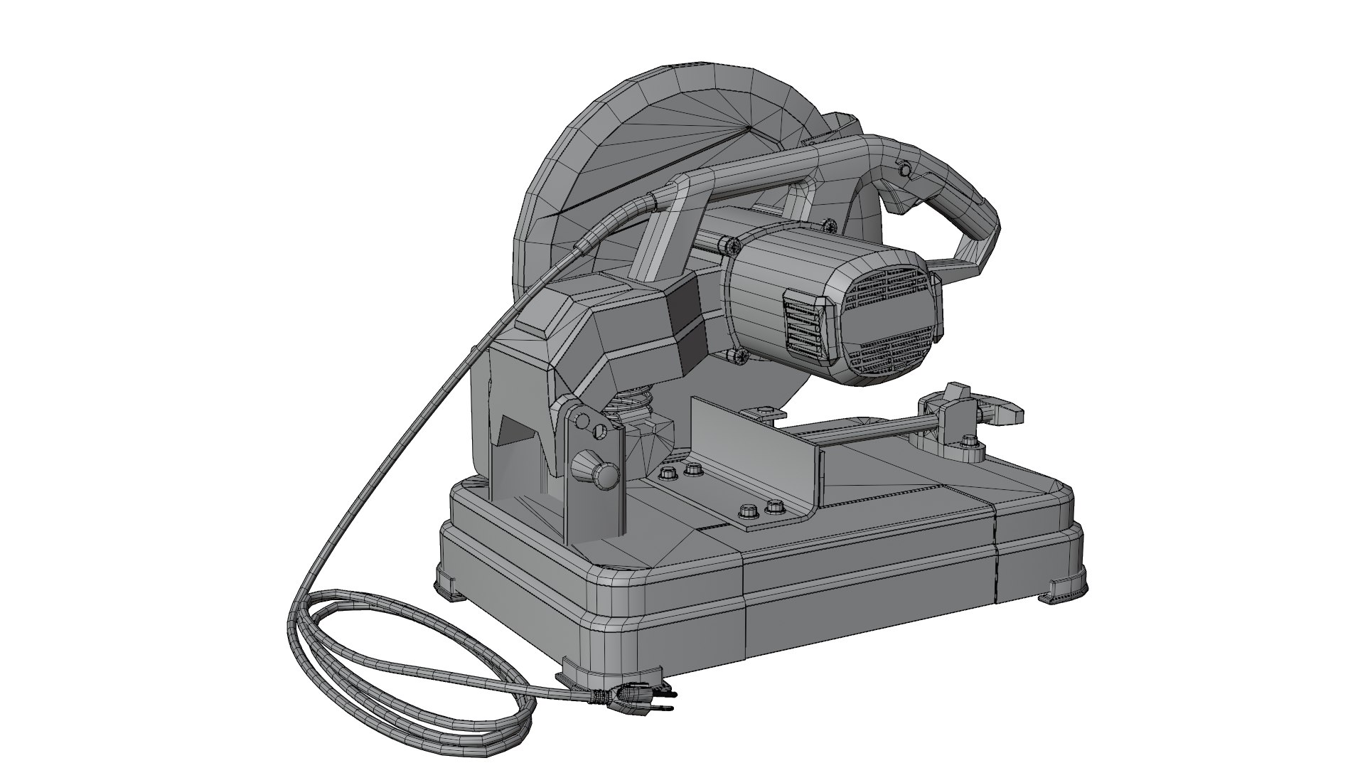 Cut Off Machine Model - TurboSquid 1862514