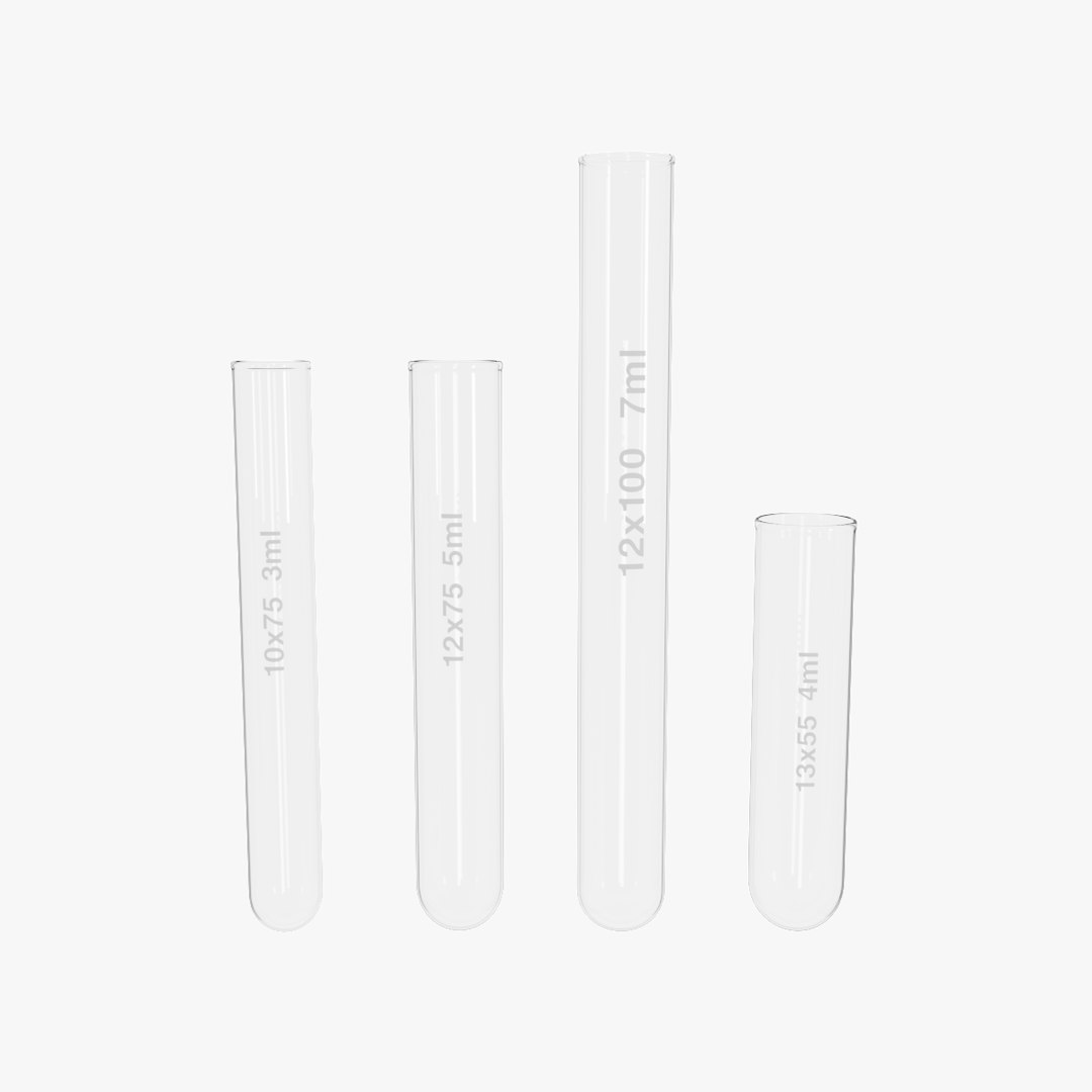 3D Test Tubes 4 - TurboSquid 1412799