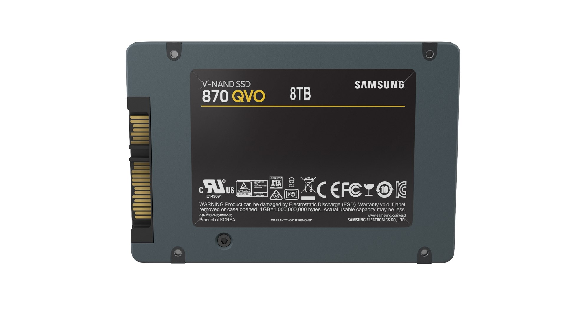 Samsung SSD Model - TurboSquid 2033442