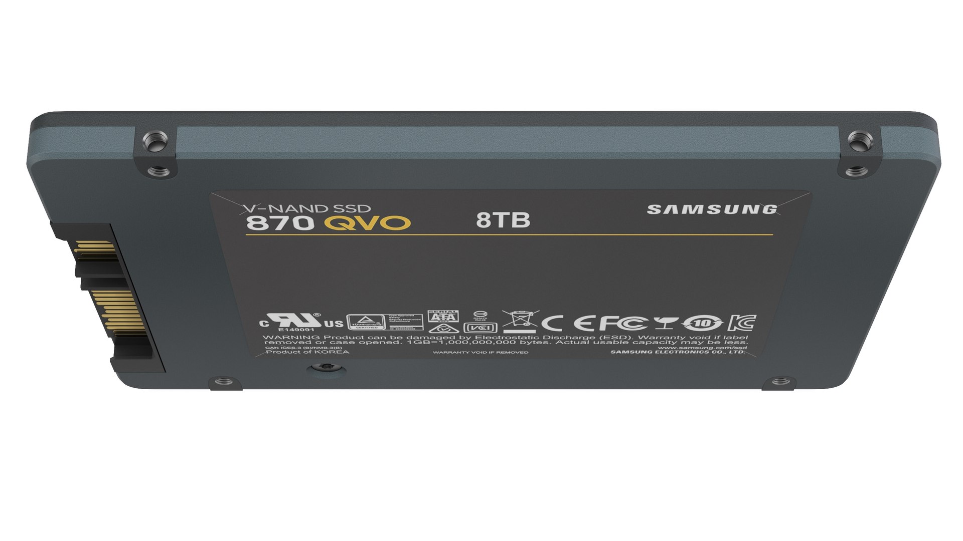 Samsung SSD Model - TurboSquid 2033442