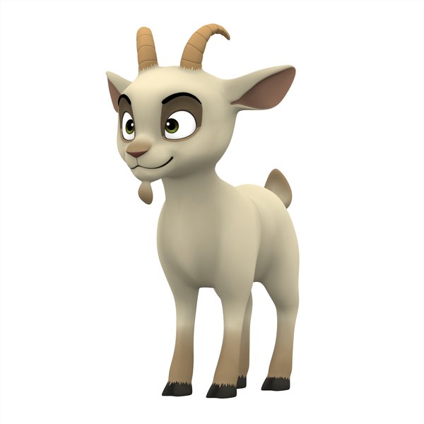 Cartoon Goat 3D Models for Download | TurboSquid