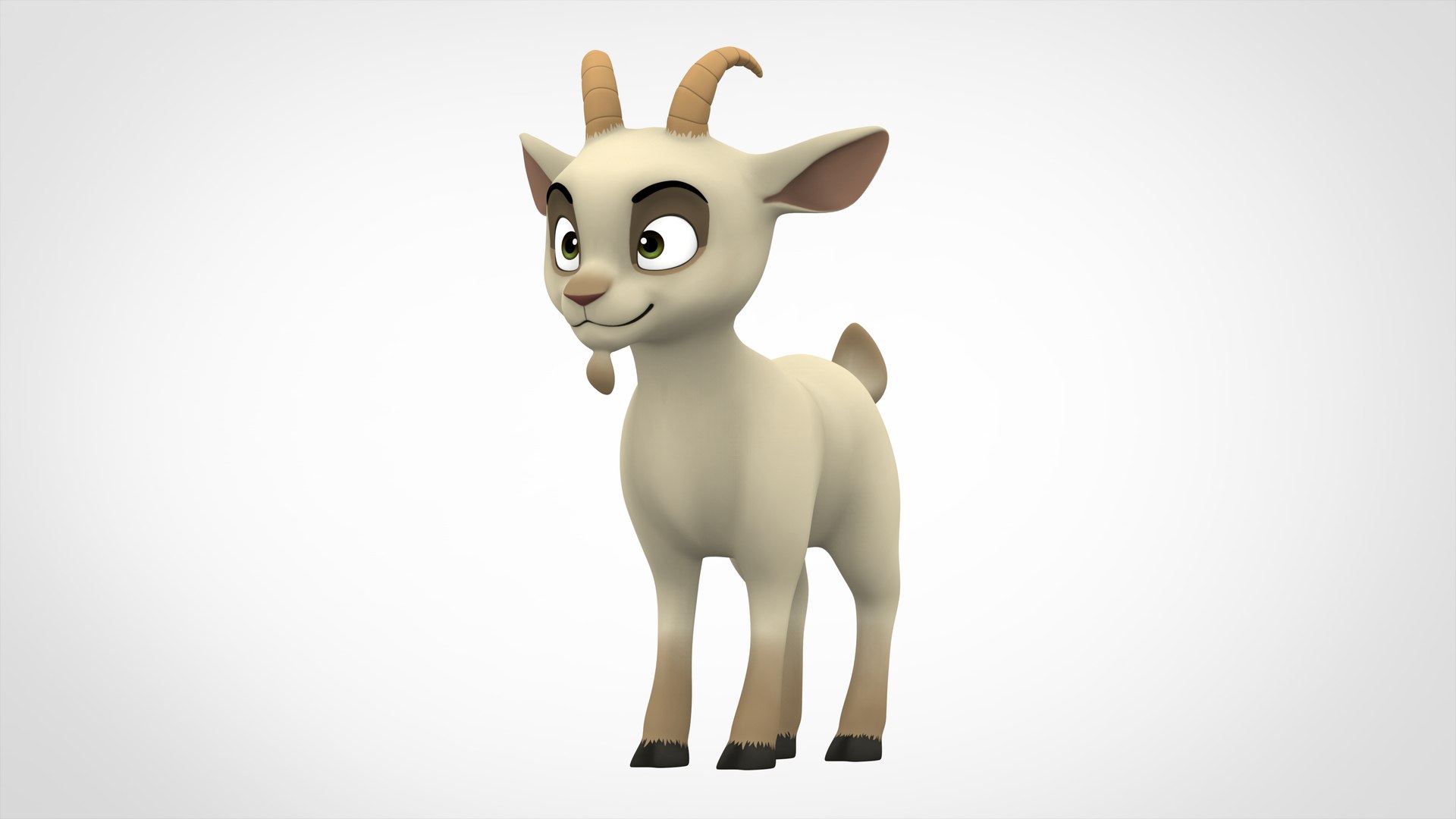 3D Goat Model - TurboSquid 2135314