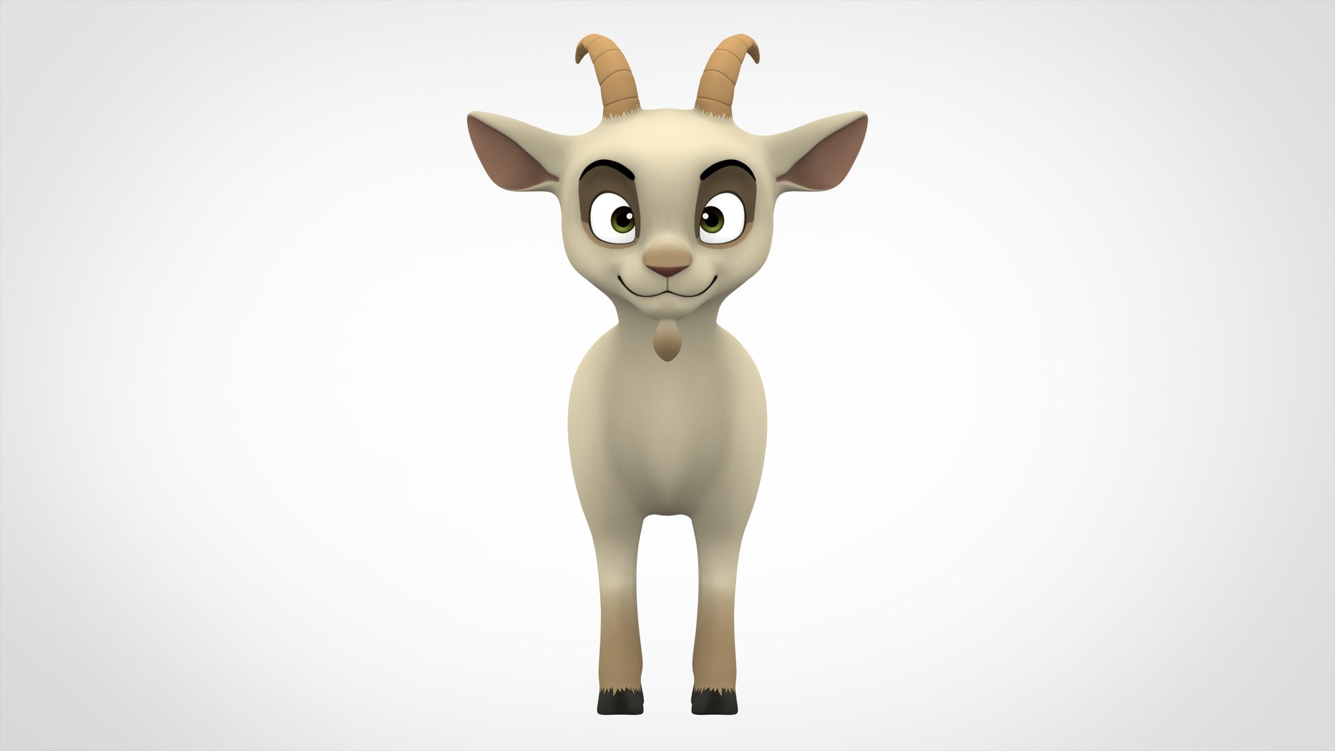 3D Goat Model - TurboSquid 2135314