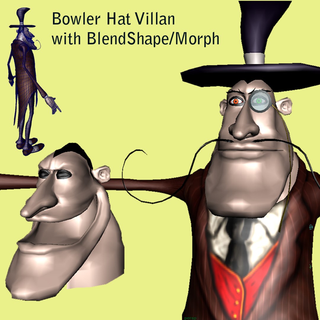 Man Character Evil 3d Model