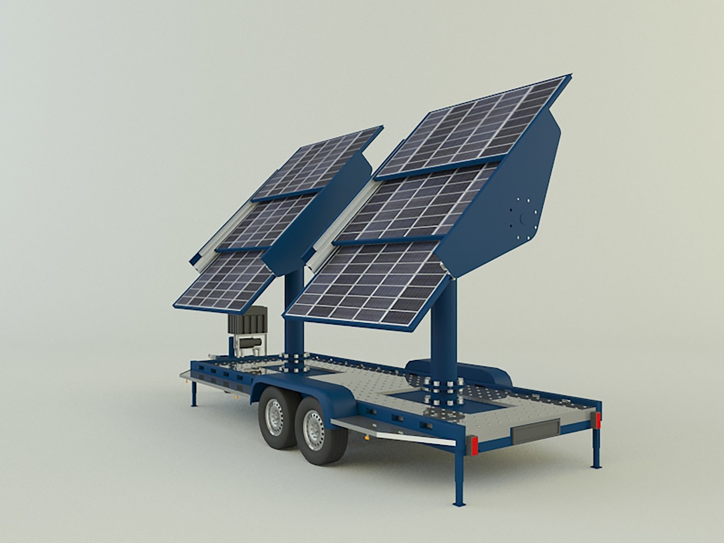 Solar Panel Carrier Model - TurboSquid 2069392