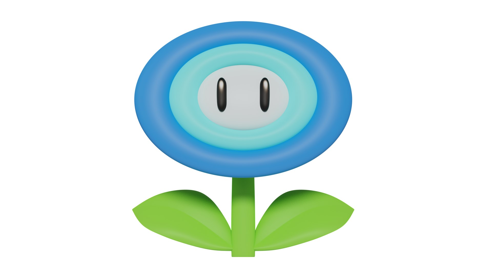3D Power Flowers - Mario - TurboSquid 2049653