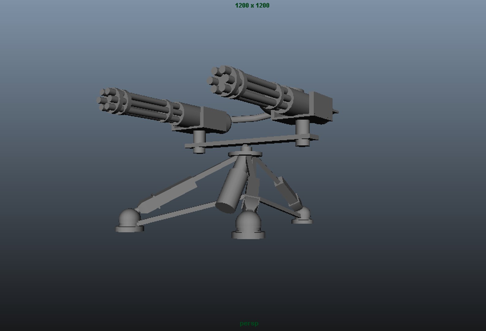 3d automatic turret