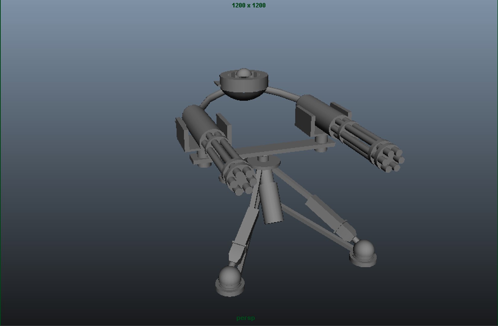 3d automatic turret