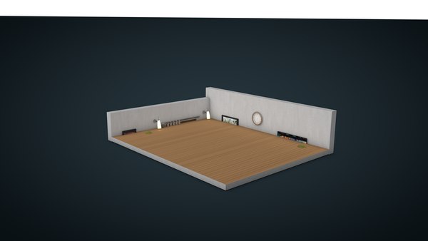 modelo 3d Habitación isométrica modelo 3d - TurboSquid 1997481