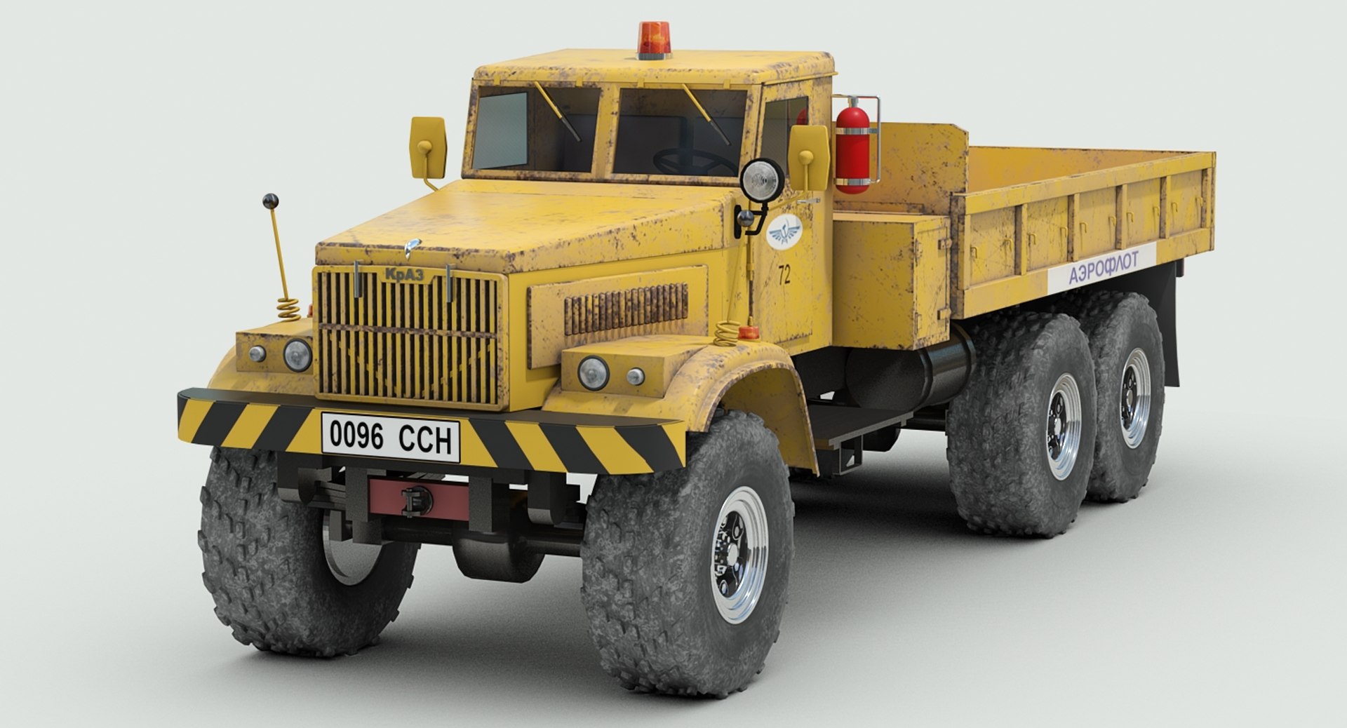 Max Russian Kraz 255 Airfield