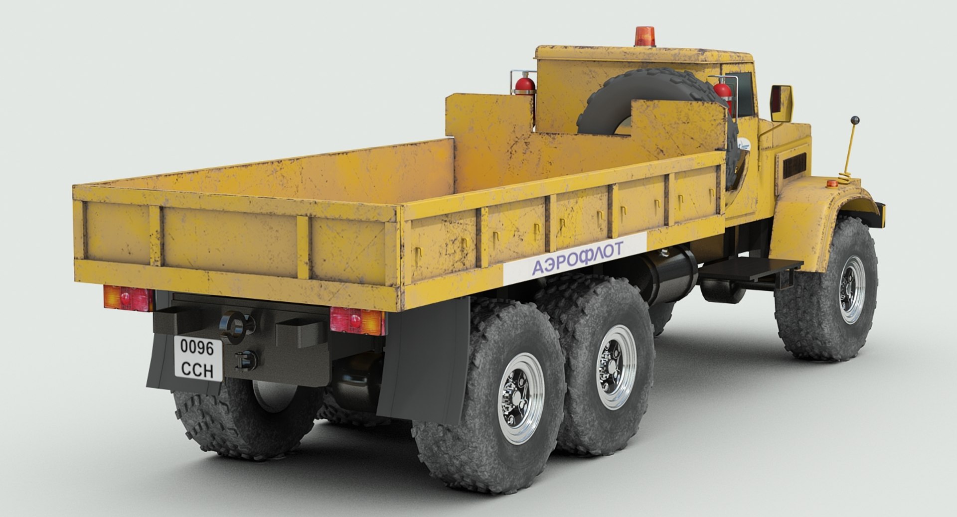 Max Russian Kraz 255 Airfield