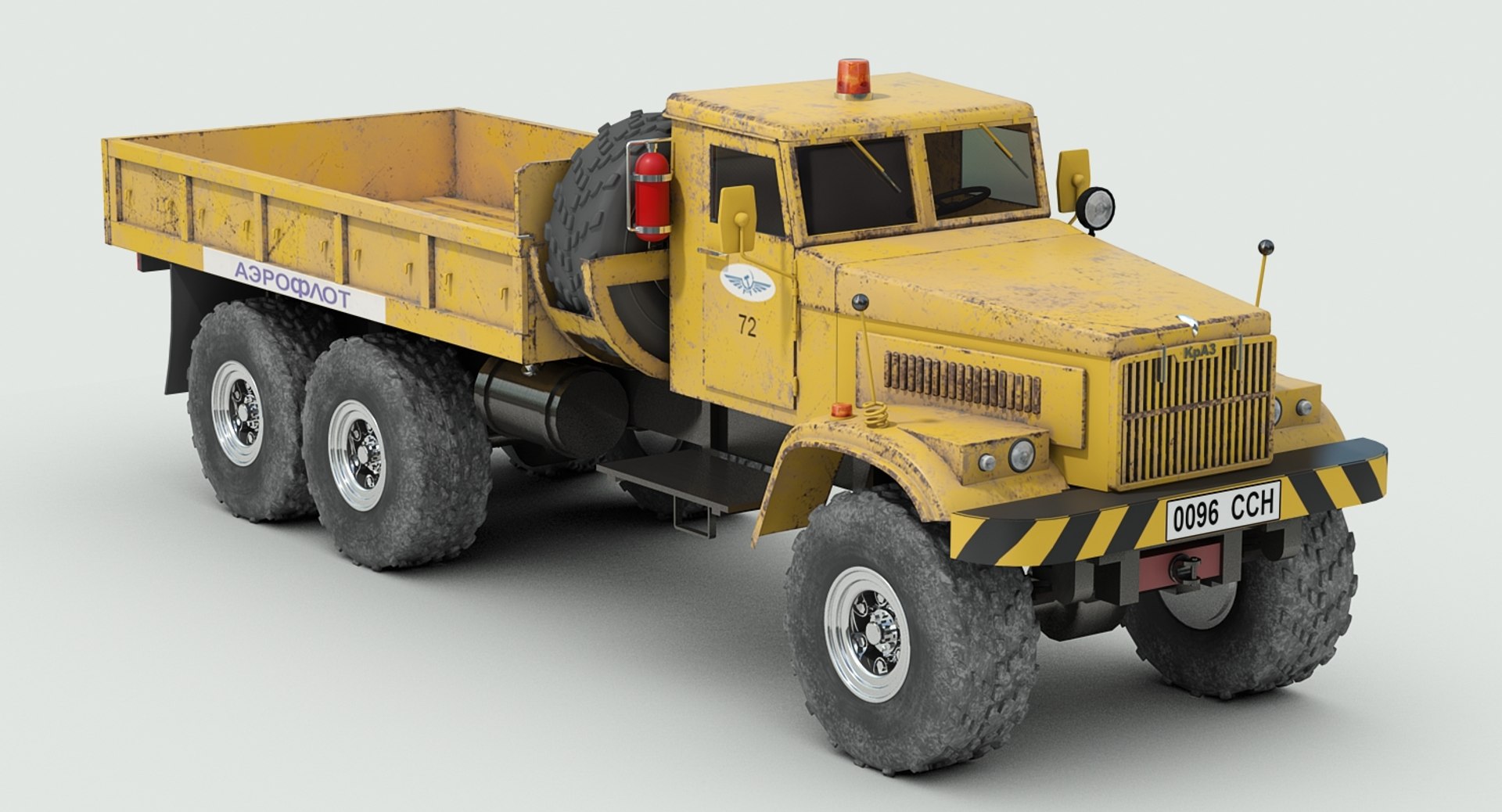 Max Russian Kraz 255 Airfield