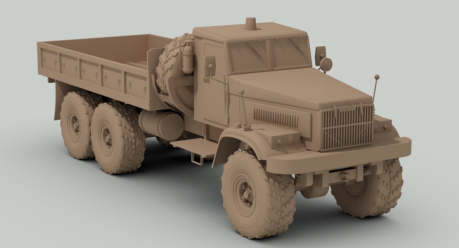 Max Russian Kraz 255 Airfield