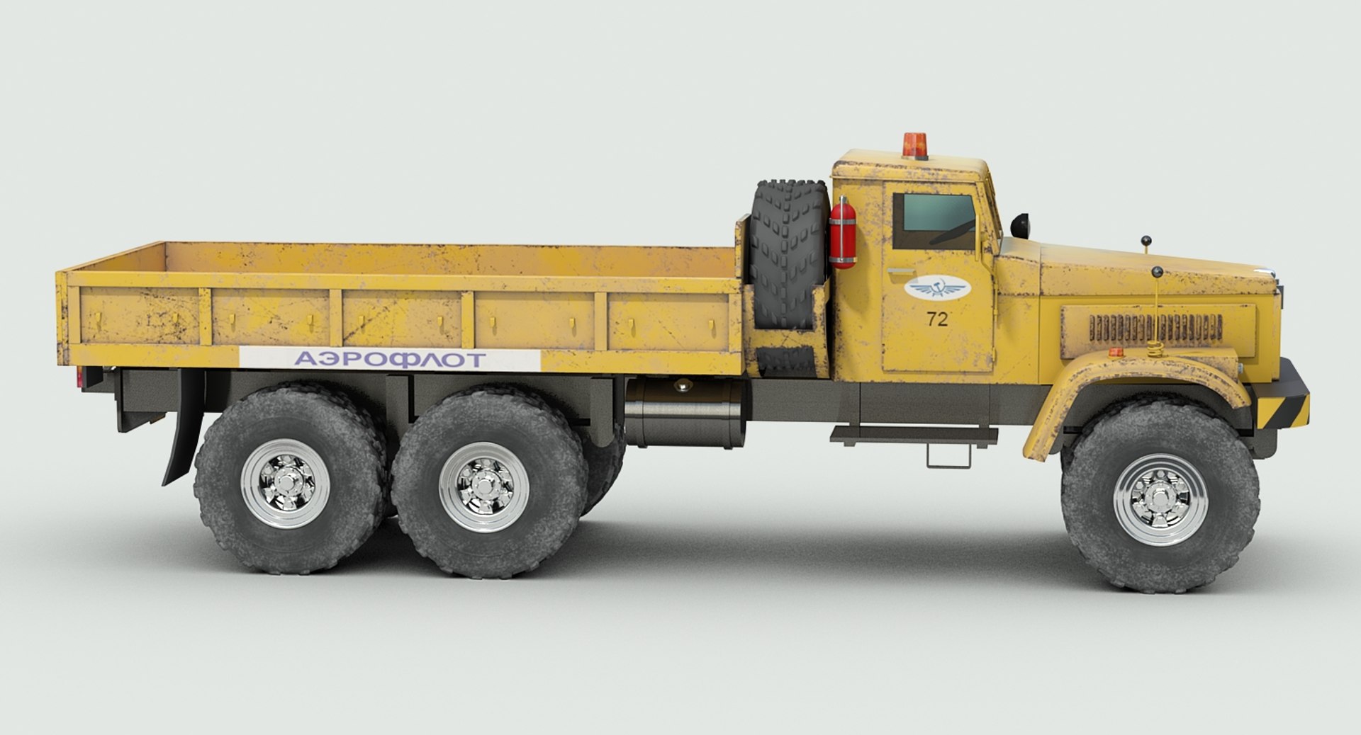 Max Russian Kraz 255 Airfield