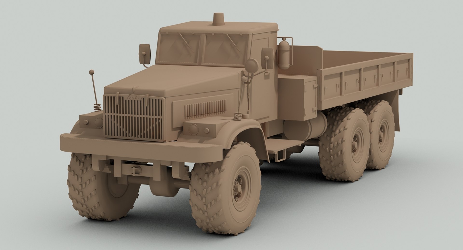 Max Russian Kraz 255 Airfield