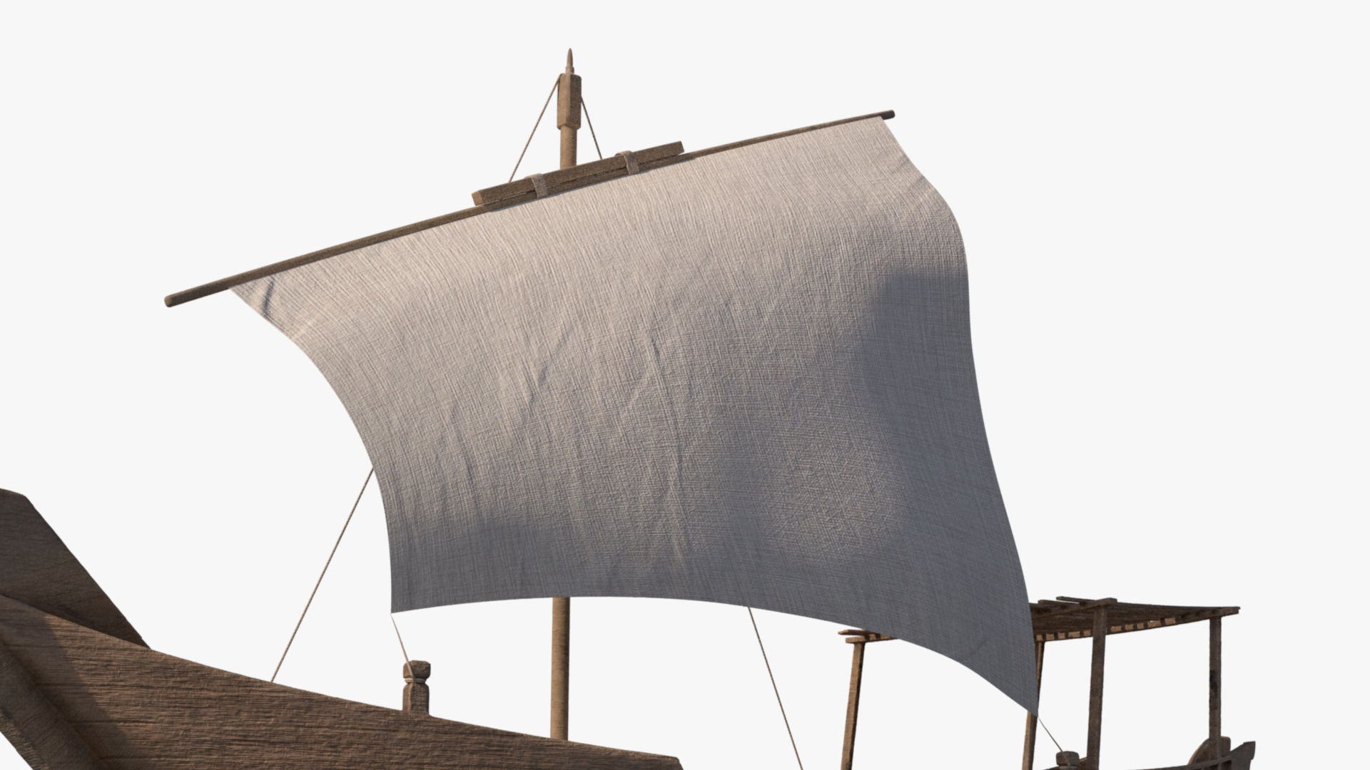 Arabic Wooden Boat 3D Model - TurboSquid 2172234