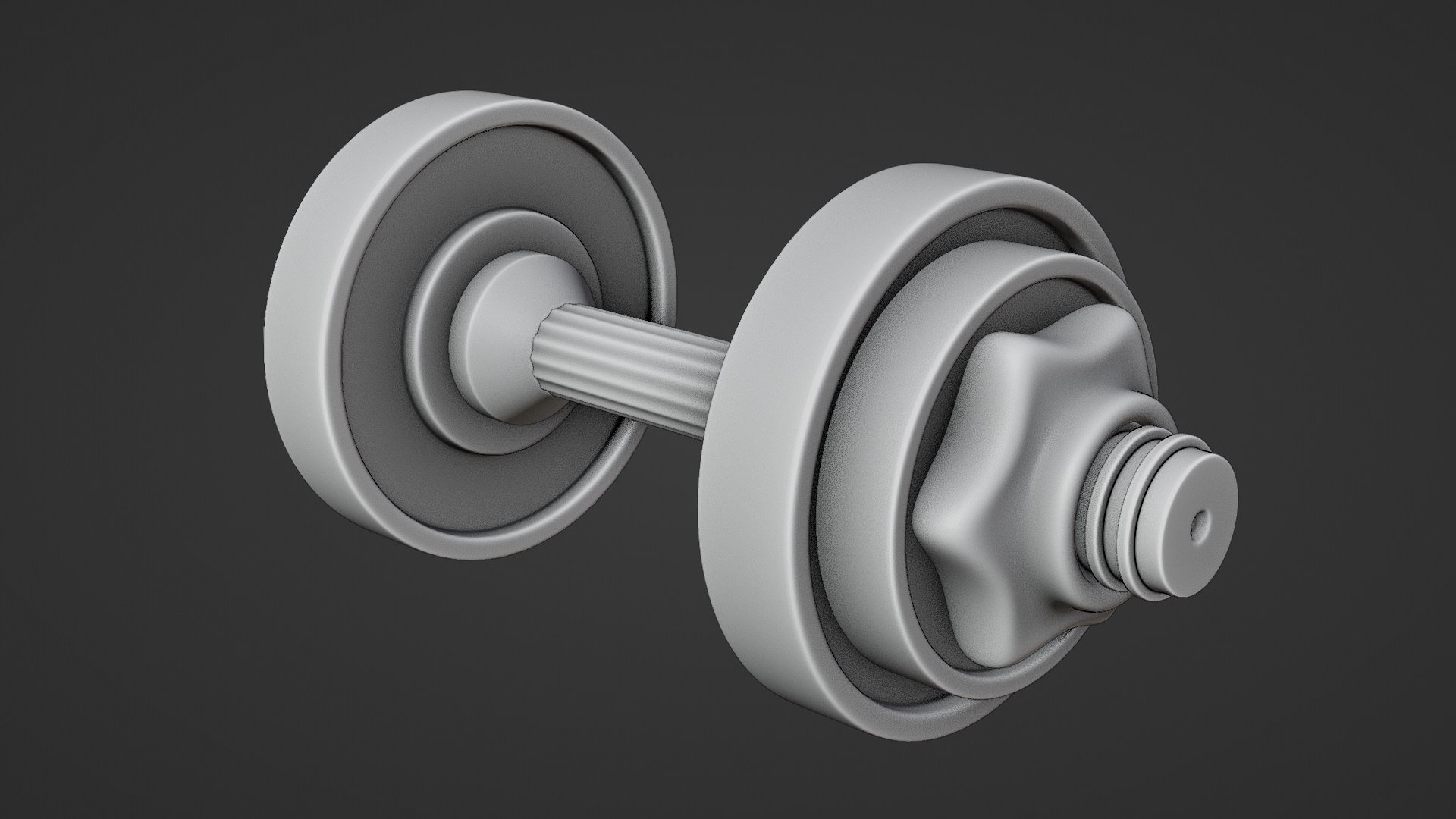 3D Dumbbell Model - TurboSquid 2214602