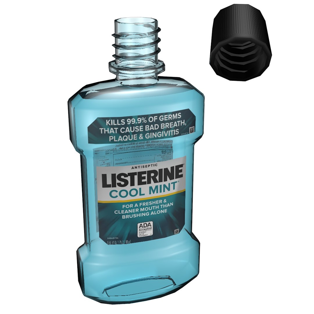 3D listerine model - TurboSquid 1530673