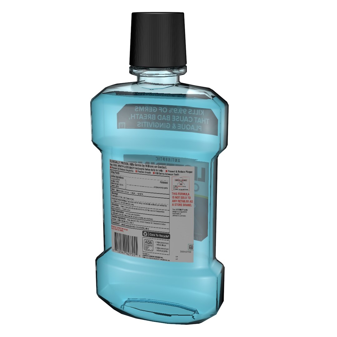 3D listerine model - TurboSquid 1530673