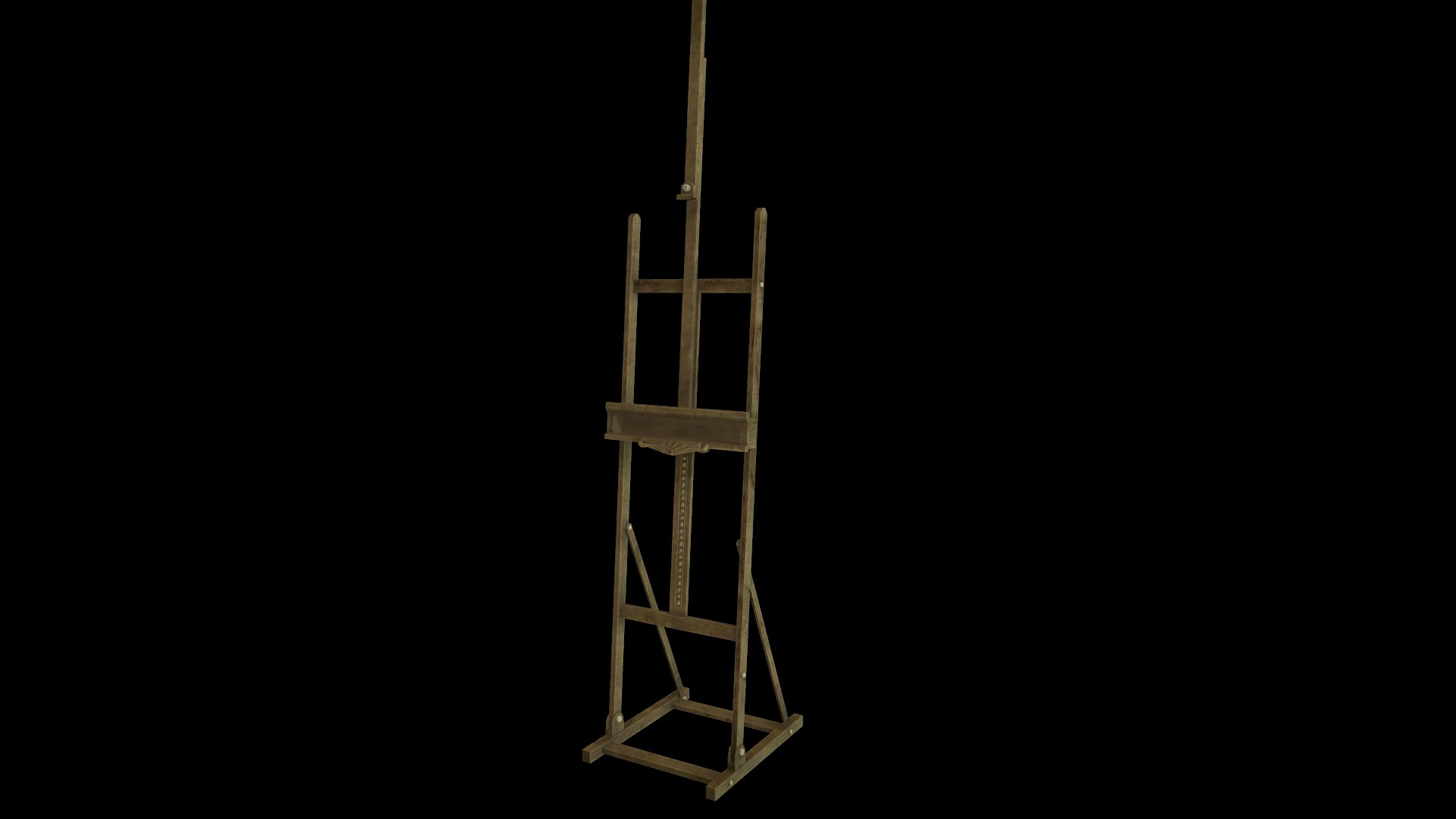 3D Easel - TurboSquid 1738806